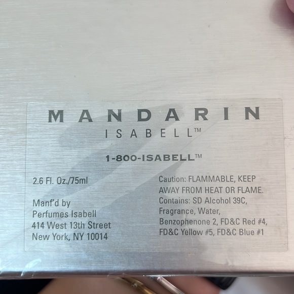 mandarin isabell | Other | Mandarin Isabell Perfume Brand New Still In ...